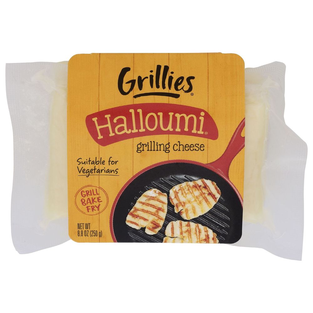 Grillies Halloumi Cheese Block, 8.8 Ounce -- 12 per case
