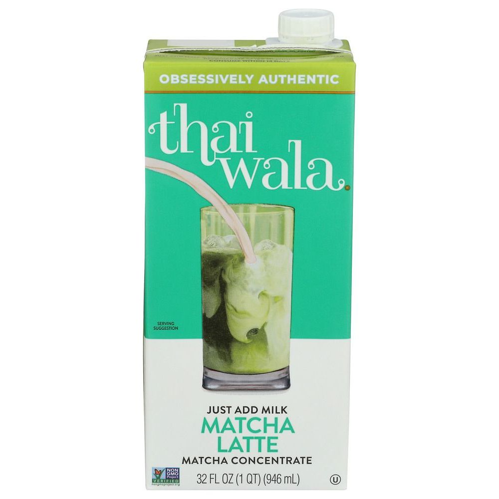 Thaiwala Matcha Tea Concentrate, 32 Fluid Ounce -- 6 per case