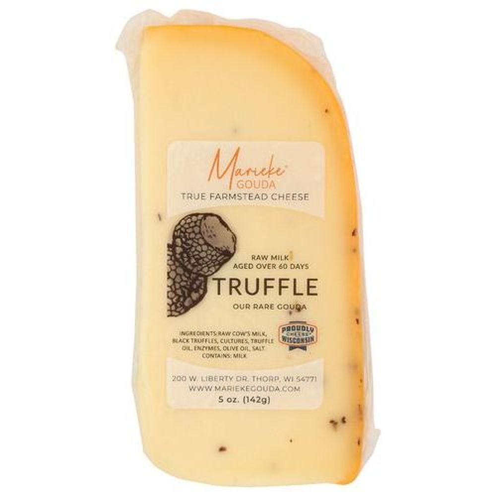 Marieke Truffle Gouda Cheese, 5 Ounce -- 12 per case ...