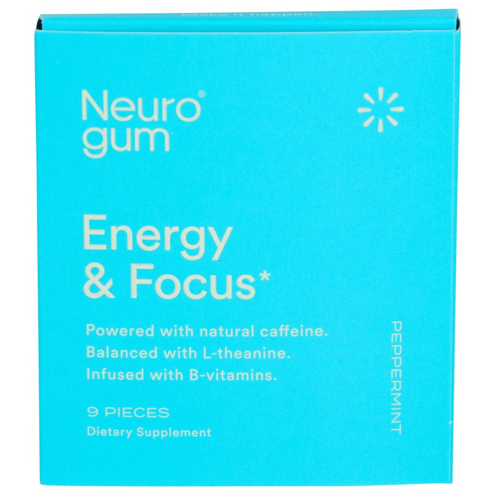 Neuromints Peppermint Flavor Energy and Focus Vitamin B12 Chewable ...