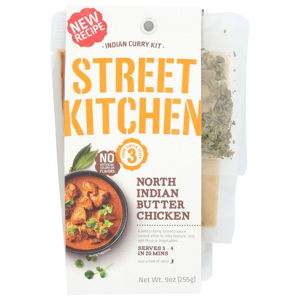 Street Kitchen North Indian Butter Chicken Kit, 9 Ounce -- 4 per case