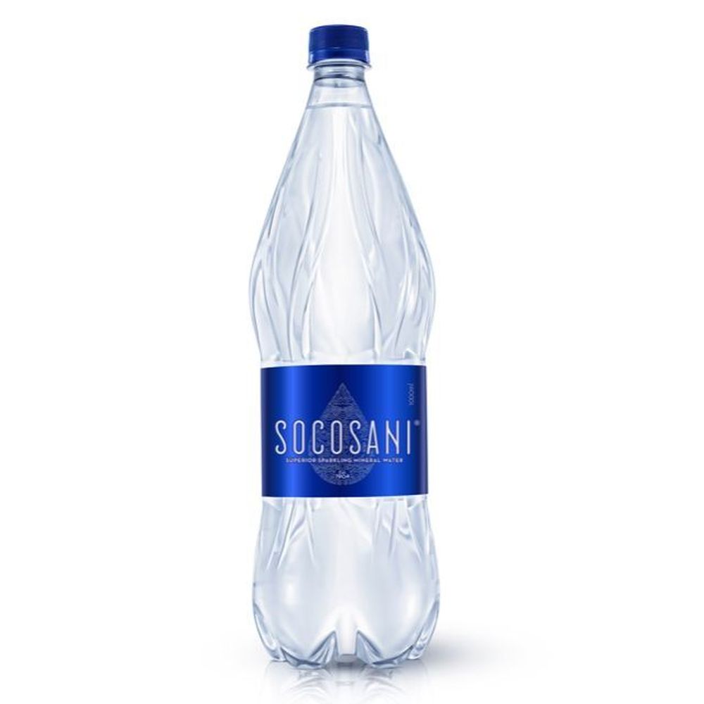 Socosani Sparkling Mineral Water, 33.8 Fluid Ounce RPET Bottle -- 12 ...