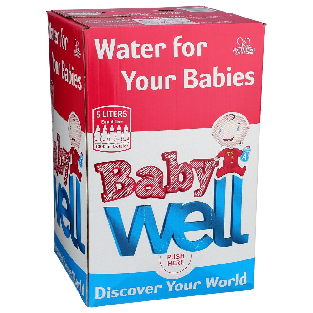 Baby Well Low Mineral Water for Babies, 16.9 Fluid Ounce -- 12 per case