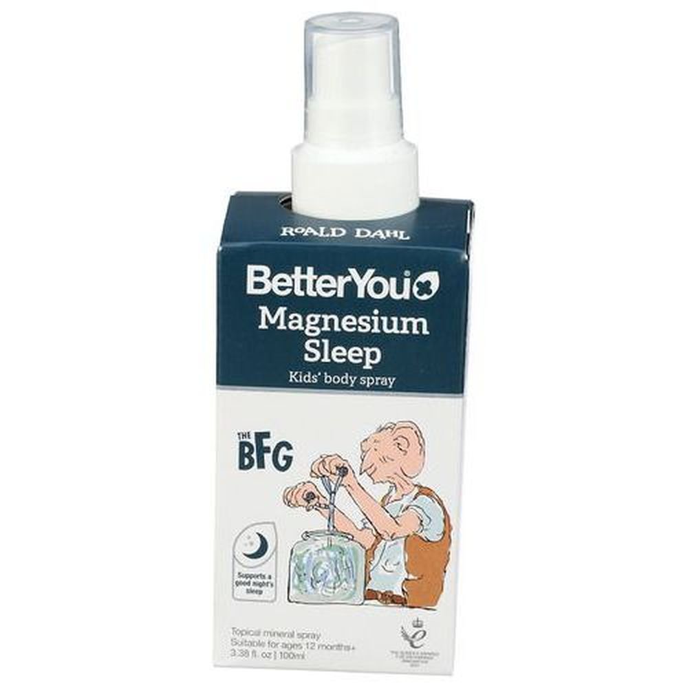 Betteryou Magnesium Sleep Body Spray for Kids, 100 Milliliter -- 6 per ...