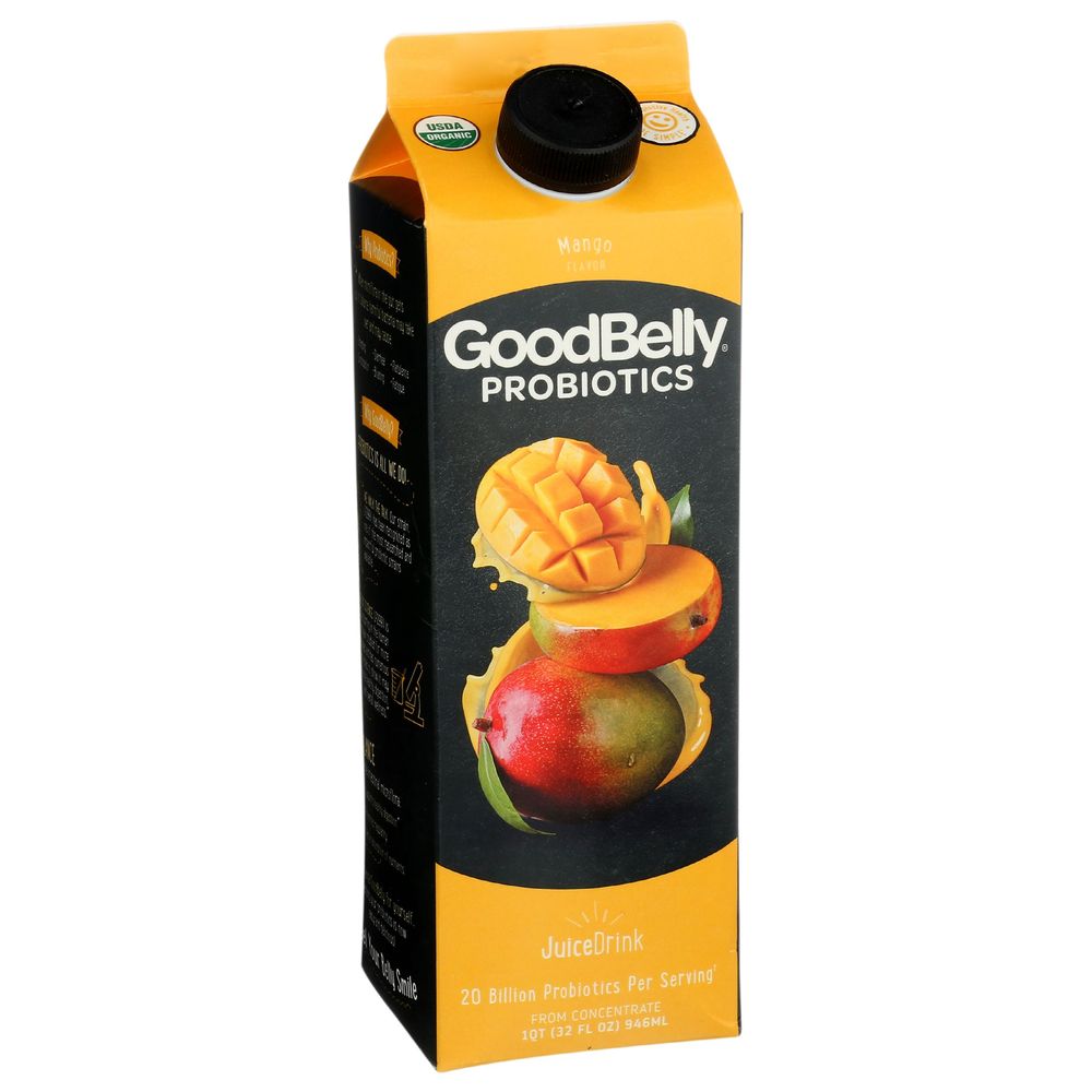 Good Belly Organic Mango Probiotic Juice Drink | FoodServiceDirect