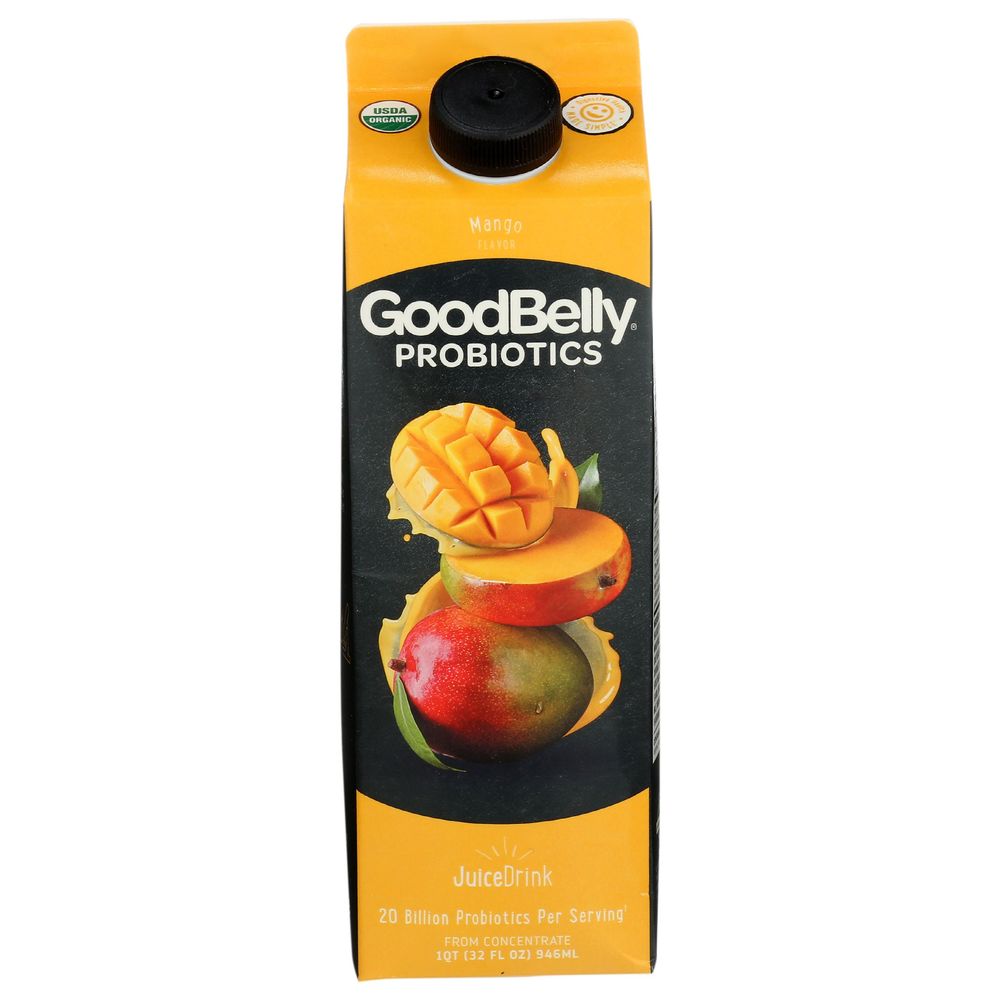 Good Belly Organic Mango Probiotic Juice Drink | FoodServiceDirect