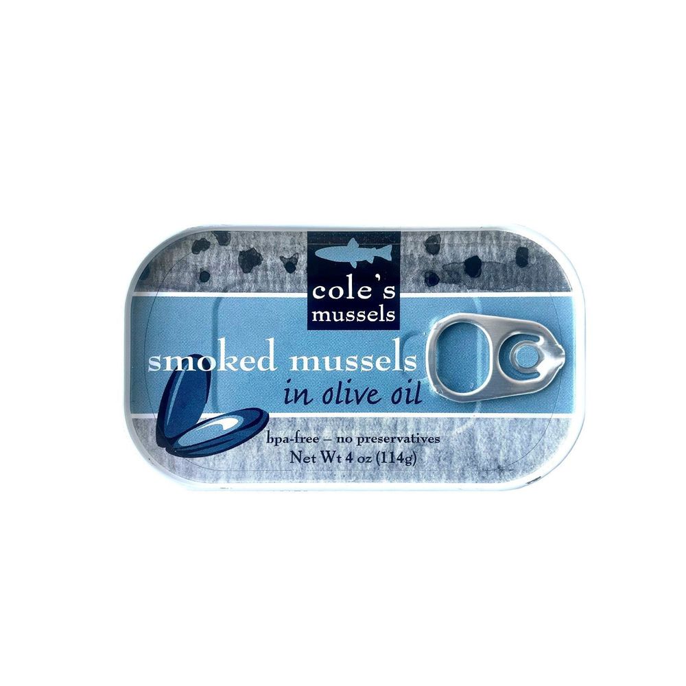 Coles Smoked Mussels in Olive Oil, 3.7 Ounce -- 5 per case ...