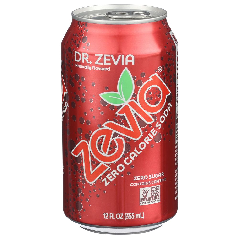 Zevia Zero Calorie Soda, 72 Fluid Ounce -- 4 per case