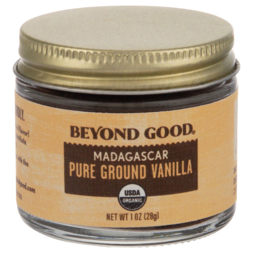 Beyond Good Organic Pure Ground Madagascar Vanilla Powder, 1 Ounce -- 4 ...