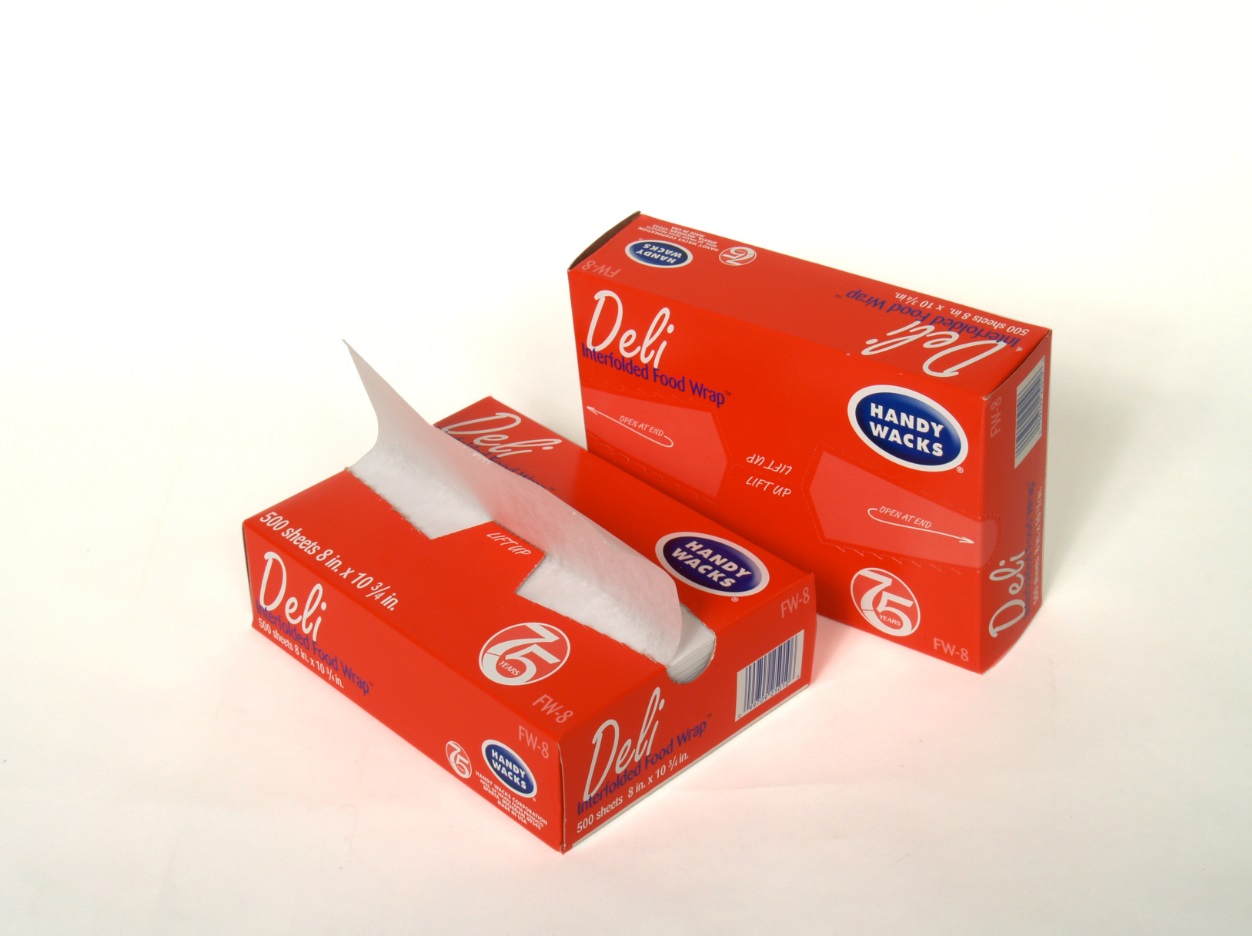 8X10.75 Interfolded Food And Deli Tissue Wrap -- 12 Case -- 500 count