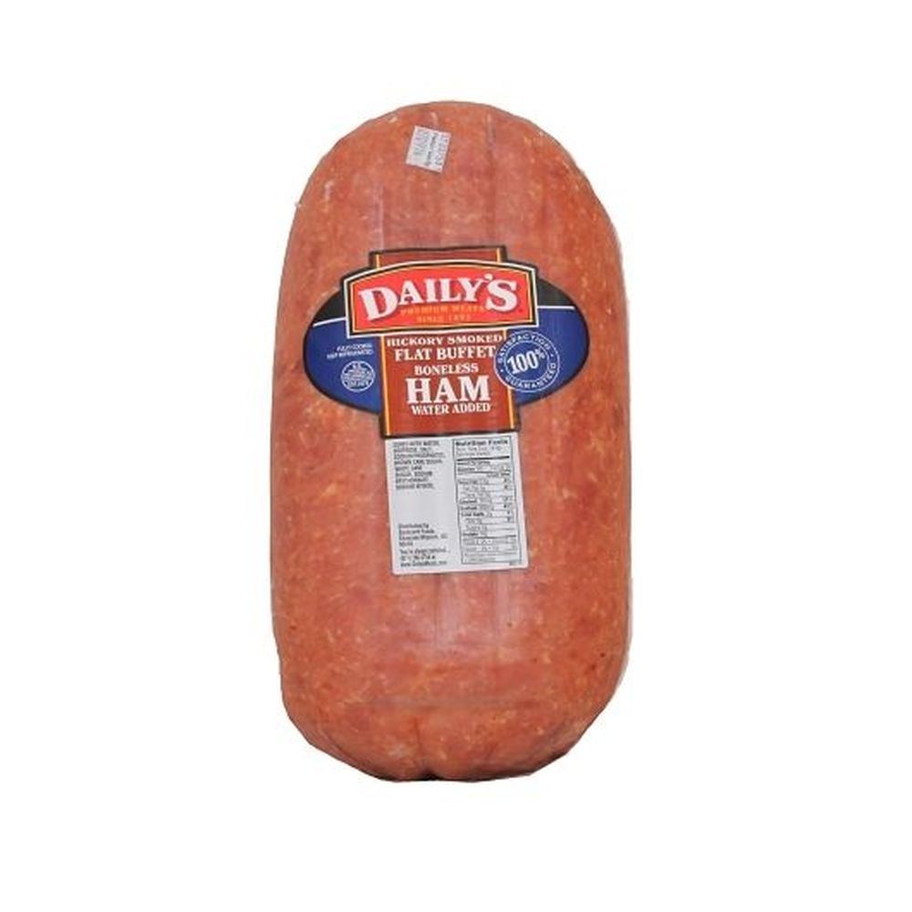 Dailys Hickory Smoked Boneless Water Added Buffet Ham, 20 Pound