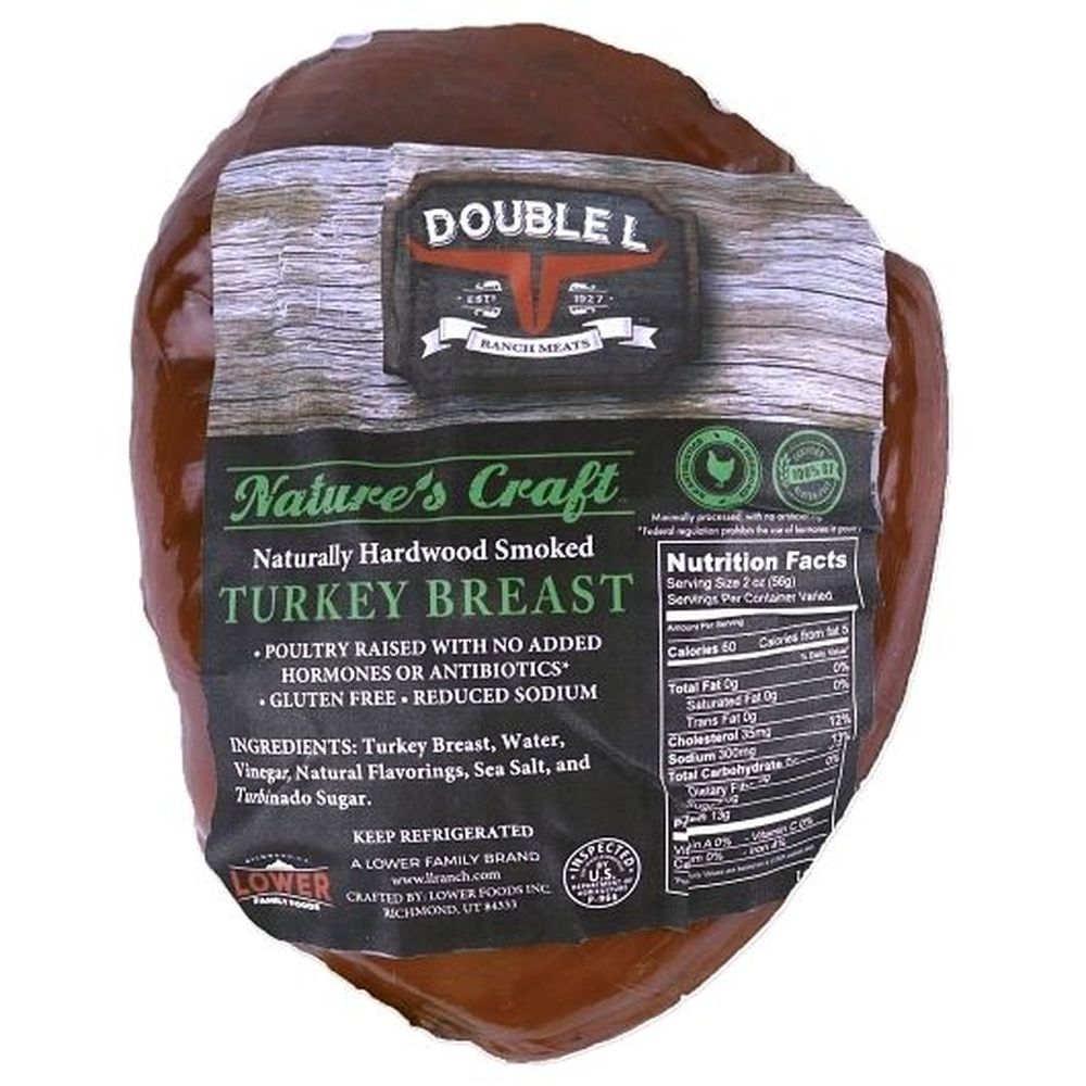 Double L Ranch Natural Smoked Turkey Breast, 6 Pound -- 3 per case ...