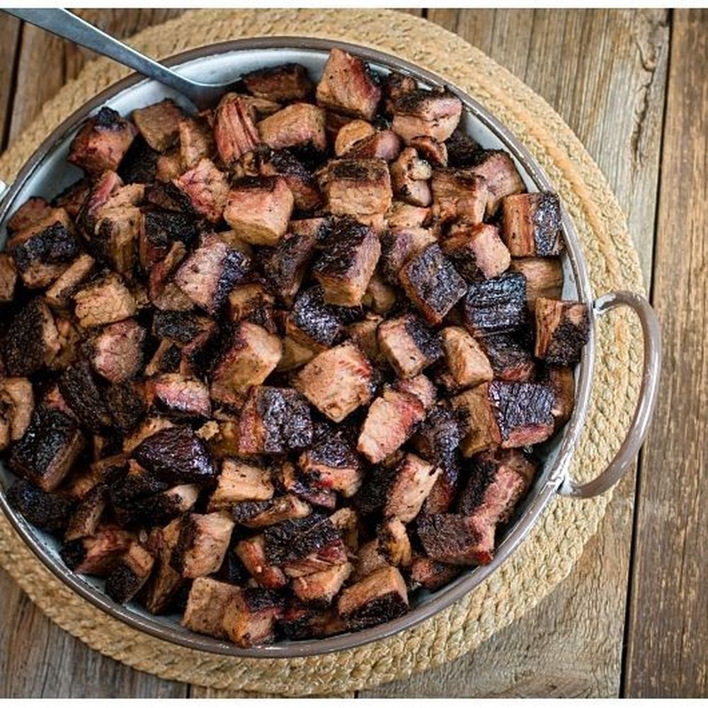 Double L Ranch Naturally Hardwood Smoked Beef Brisket Burnt Ends Choice ...