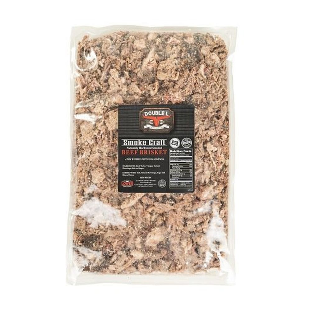 Double L Ranch Usda Choice Chopped Smoked Beef Brisket | FoodServiceDirect