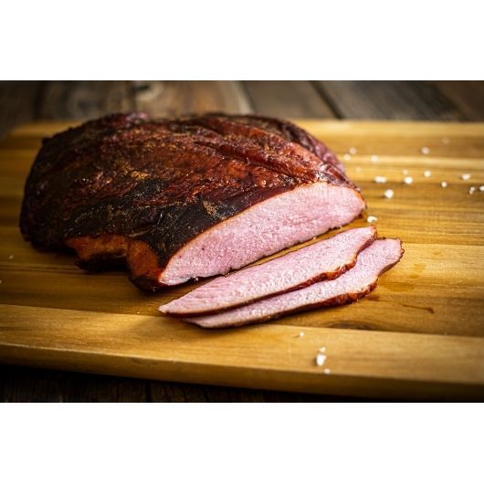 Double L Ranch Ready To Smoke Ham Bottom Round, 7 Pound -- 2 per case