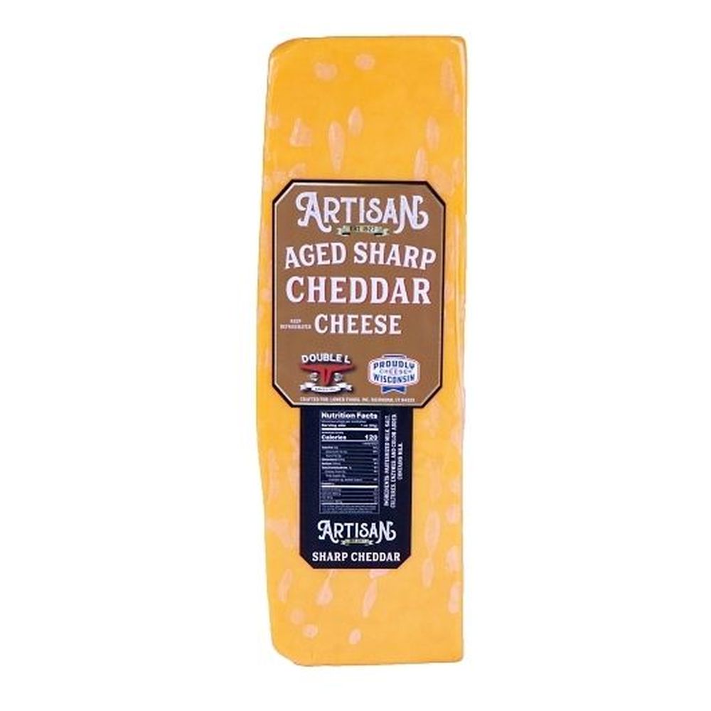 Artisan Aged Sharp Cheddar Cheese Loaf, 2 count