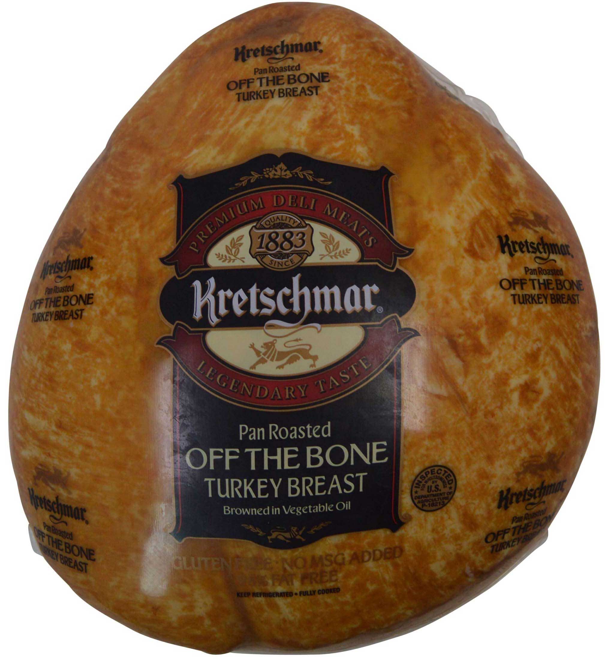 Kretschmar Off The Bone Pan Roasted Turkey Breast, 8 Pound -- 2 per case