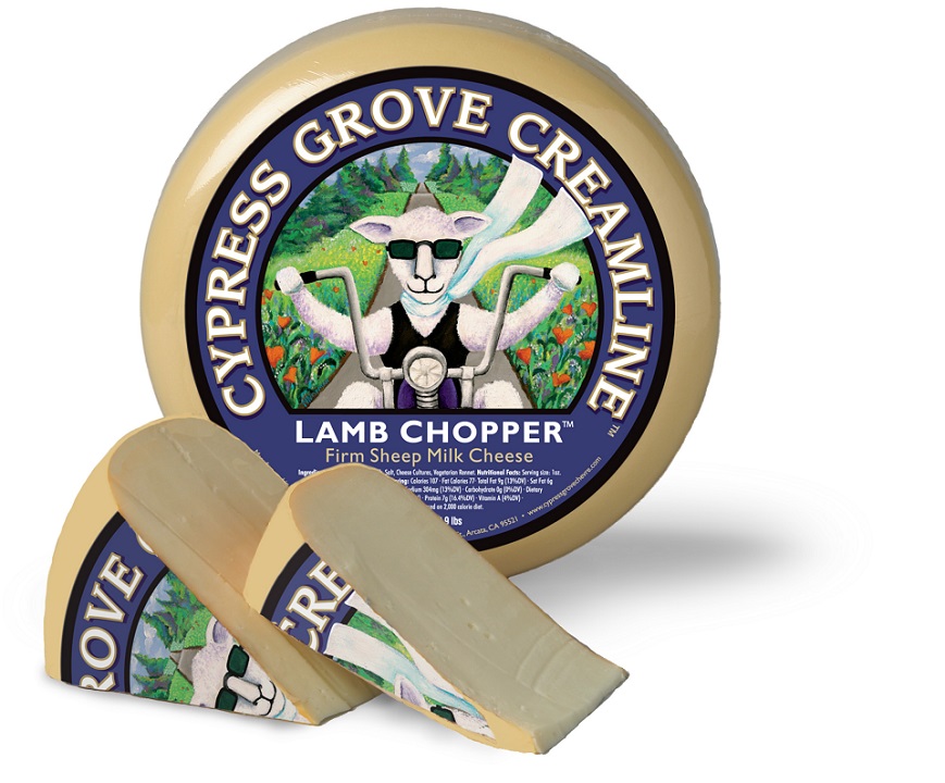 Cypress Grove Chevre Lamb Chopper Cheese, 10 Pound -- each.
