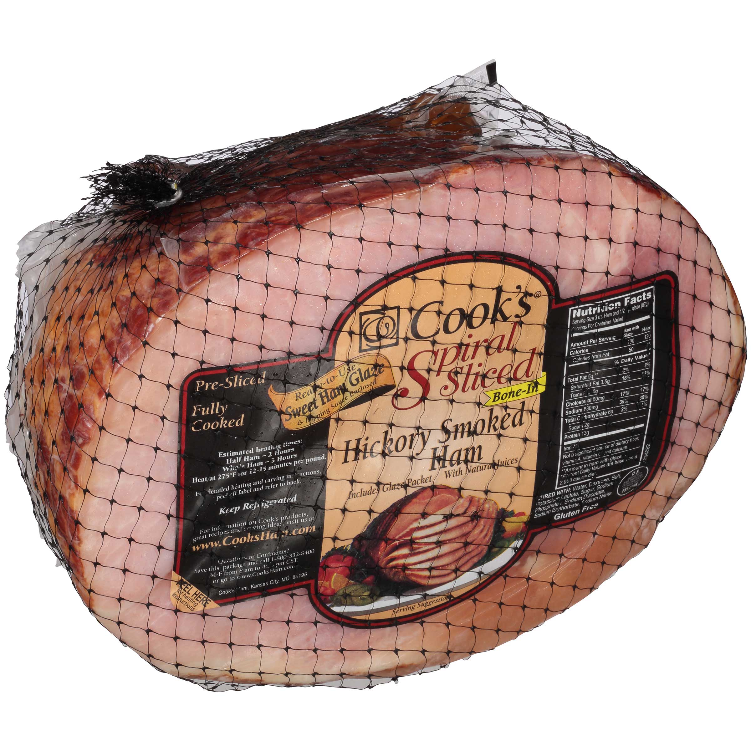 Cook’s Hickory Smoked Spiral Sliced Ham | FoodServiceDirect