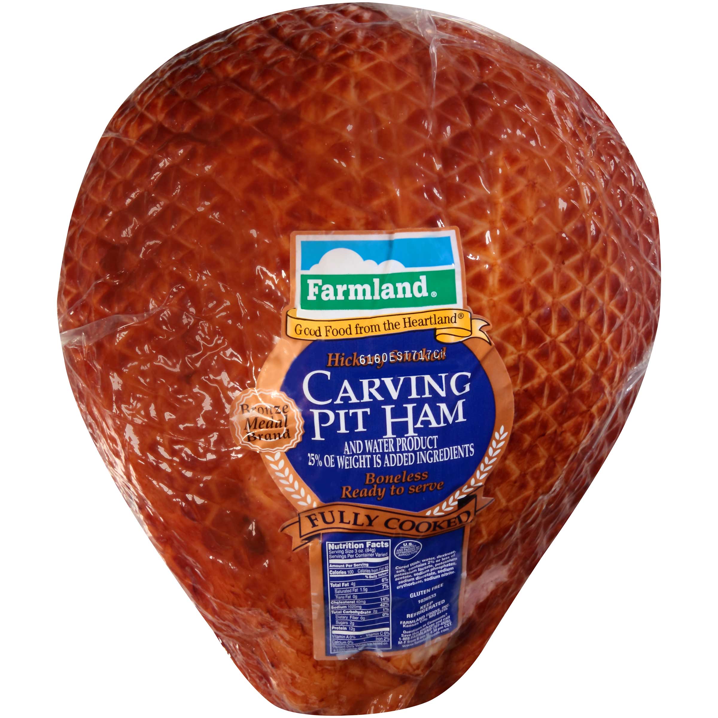 Farmland Bronze Medal Carving Pit Ham Case | FoodServiceDirect