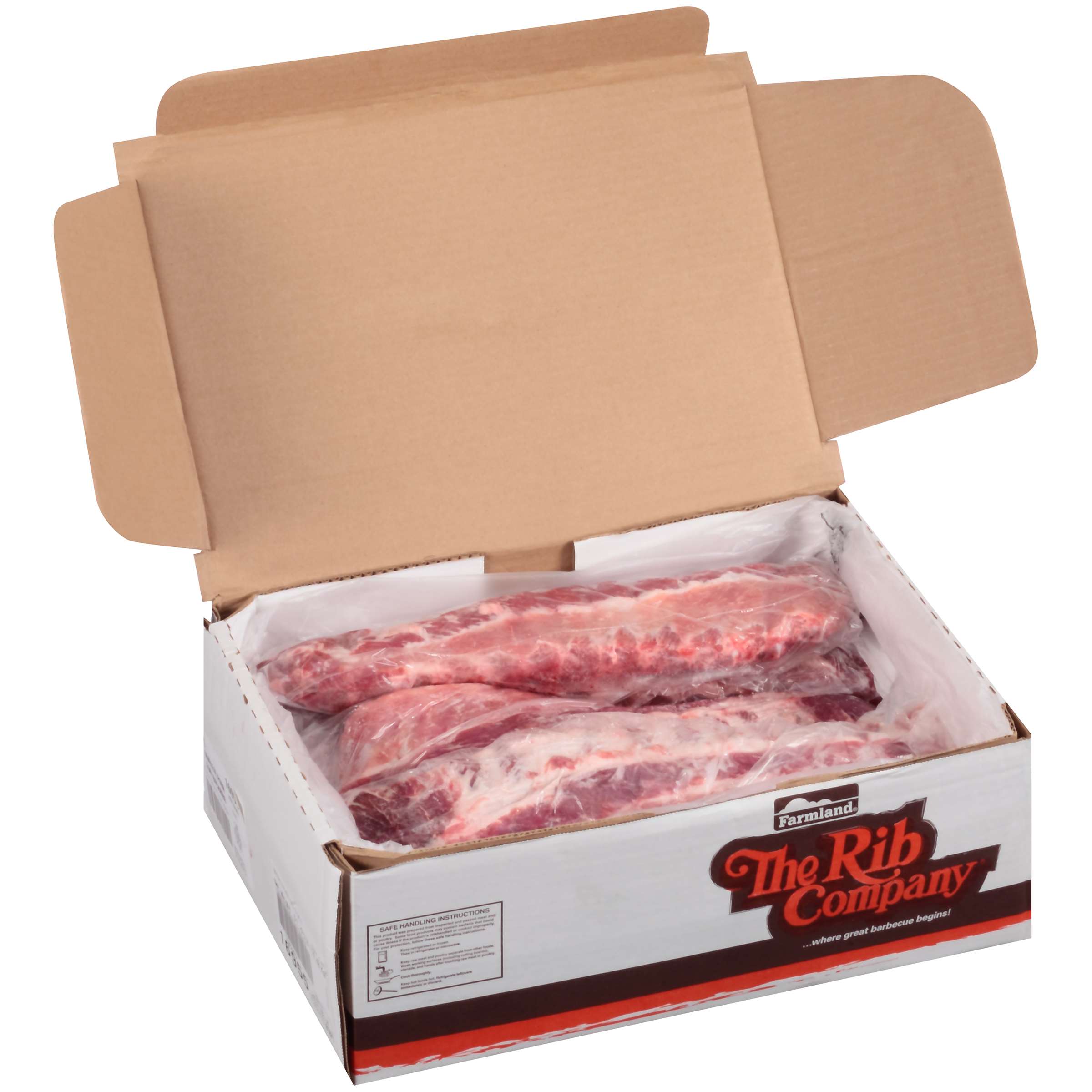 Farmland Skinless Pork Meaty Loin Back Rib Case | FoodServiceDirect