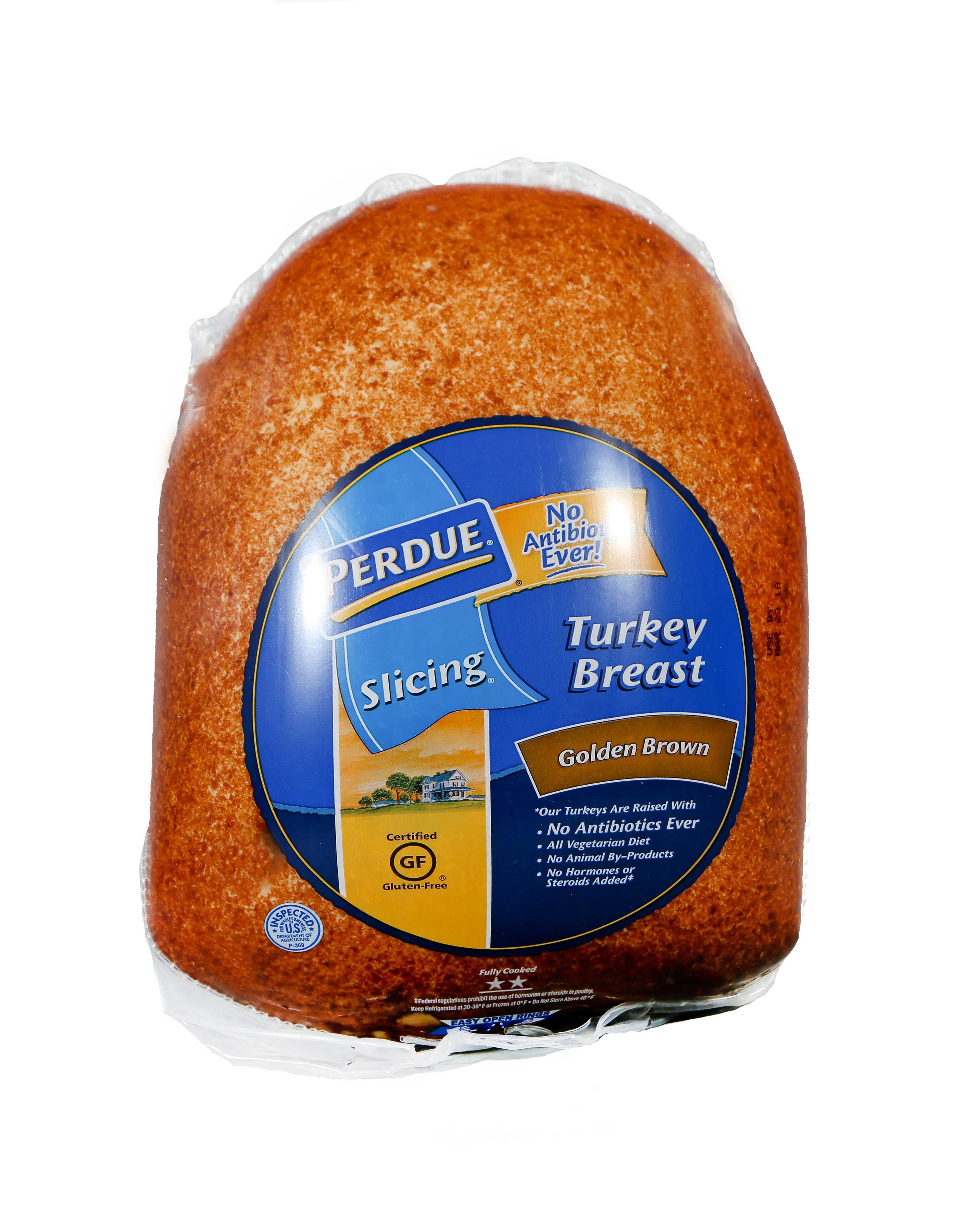 Perdue Farms Golden Browned Signature Skinless Turkey Breast, 9.5 Pound ...