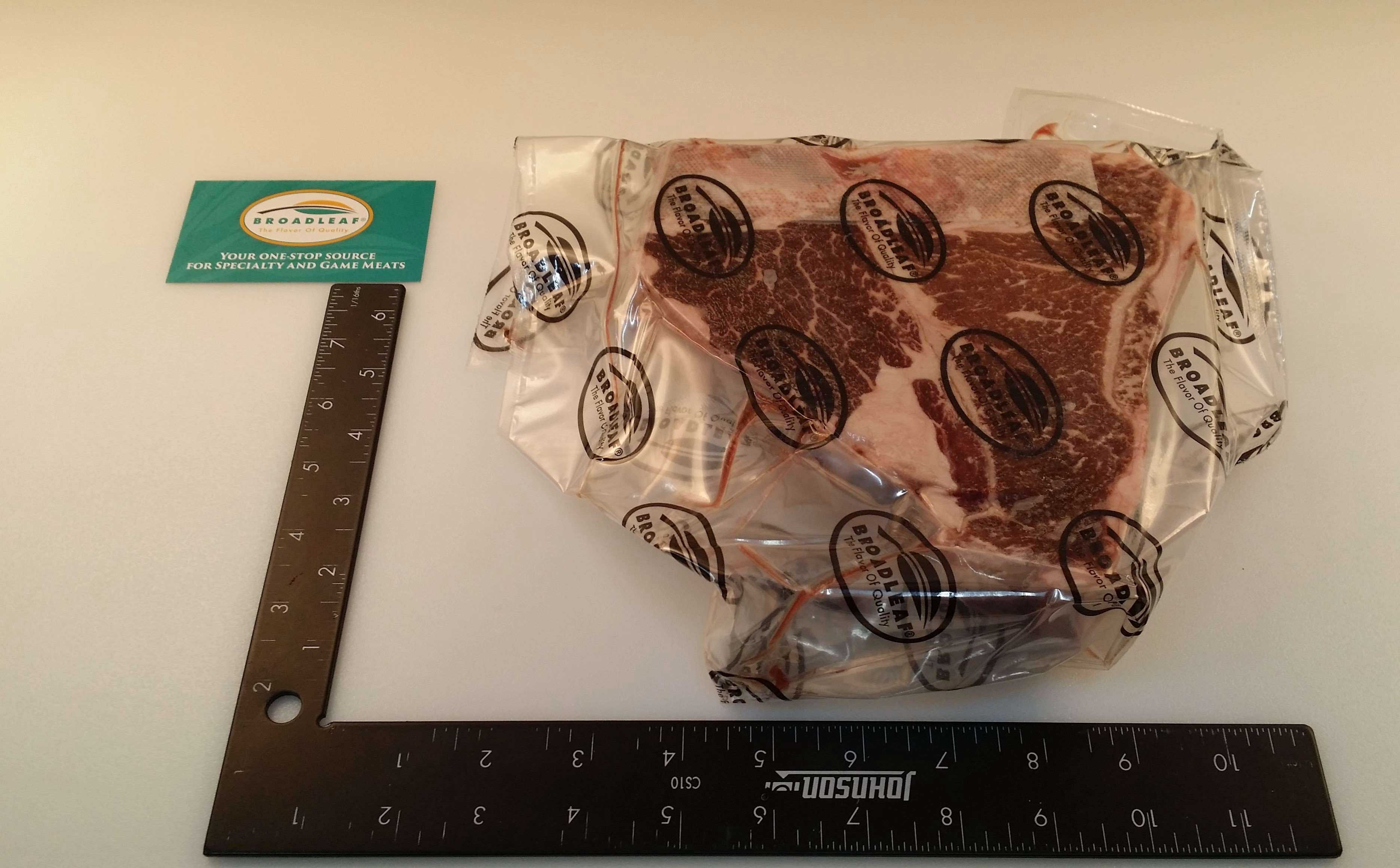 Broadleaf Australian Porterhouse Wagyu Beef Steak, 24 Ounce -- 6 per case