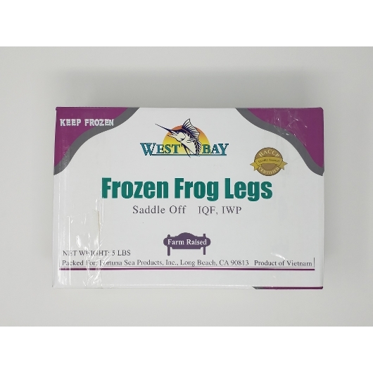 Arcadia Seafood Vacuum Packed Raw Frog Legs, 5 Pound -- 6 per case