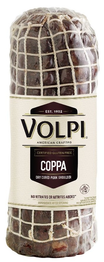 Volpi Coppa Cut Pork - Bulk Vacuum Pack, 40 Ounce -- 2 per case.