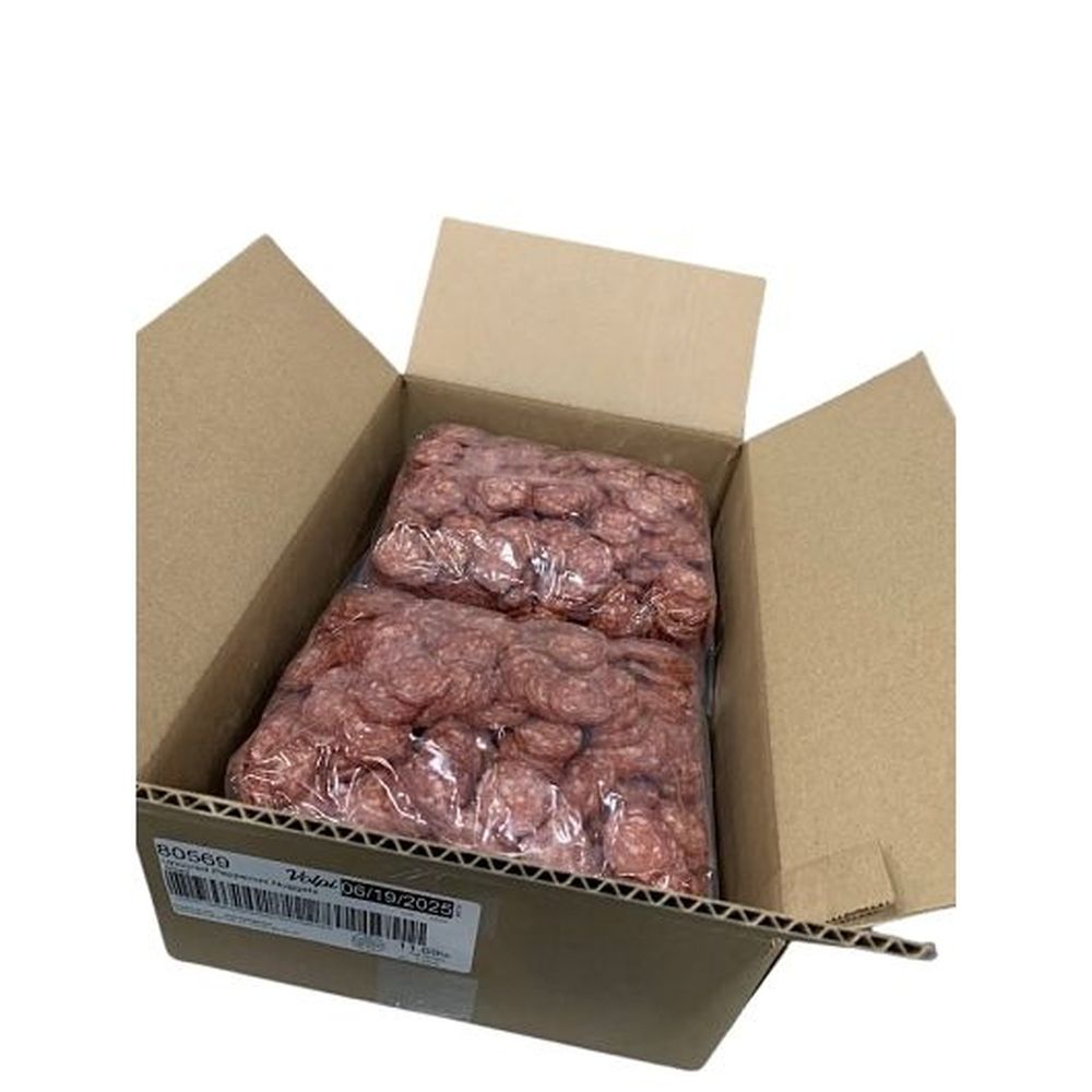 Volpi Sliced Uncured Pepperoni Nugget, 2.6 Pound -- 4 per case