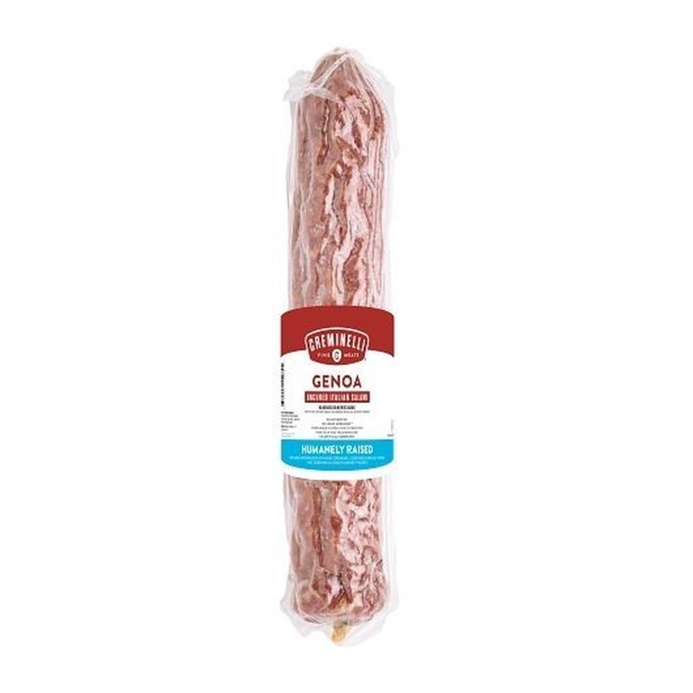 Creminelli Fine Meats 80Mm Large Genoa Salami, 3 Pound -- 3 per case