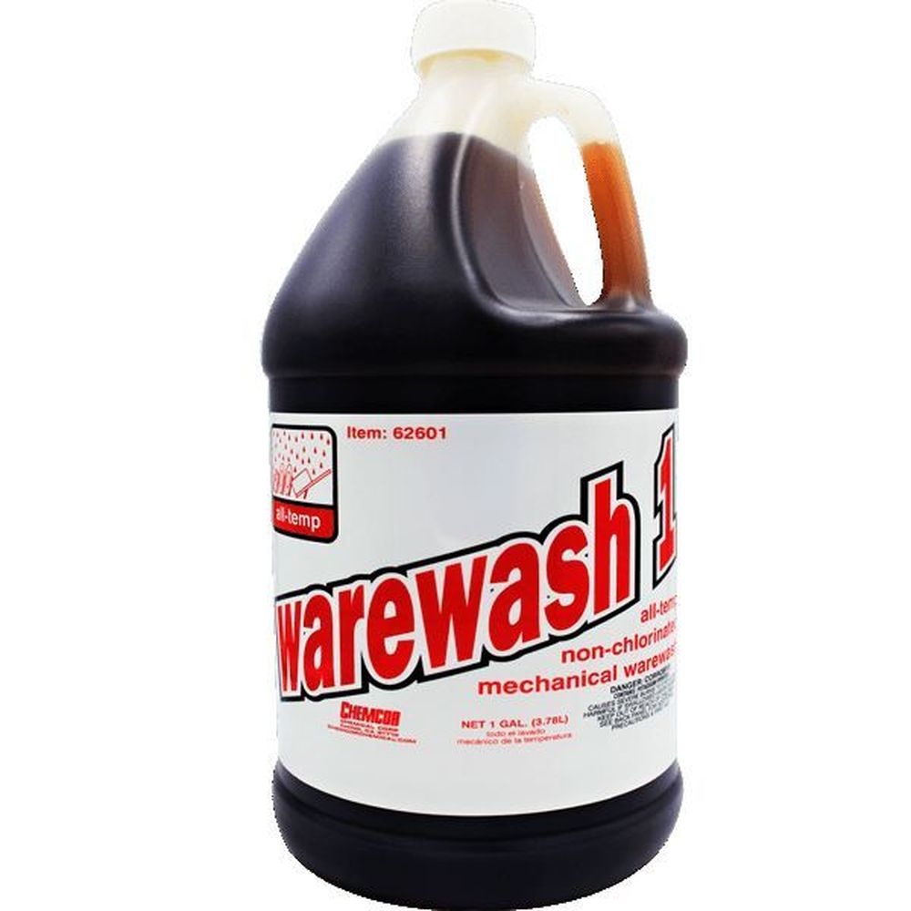 Chemcor Warewash Number 1 Mechanical Warewash, 1 Gallon -- 4 per case.