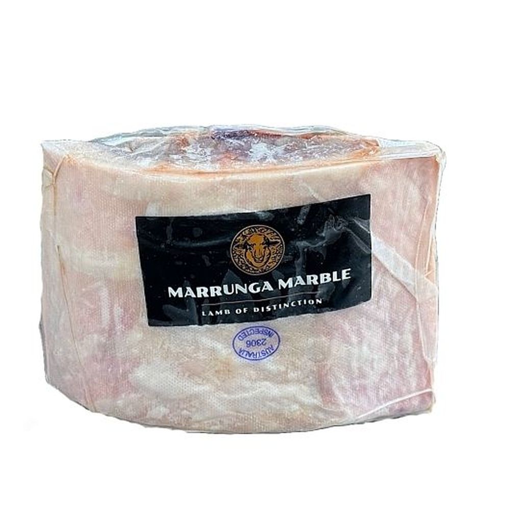 Murrunga Marble Lamb Short Loin Saddle 1 inch Tail, 4.5 Pound - 10 per case