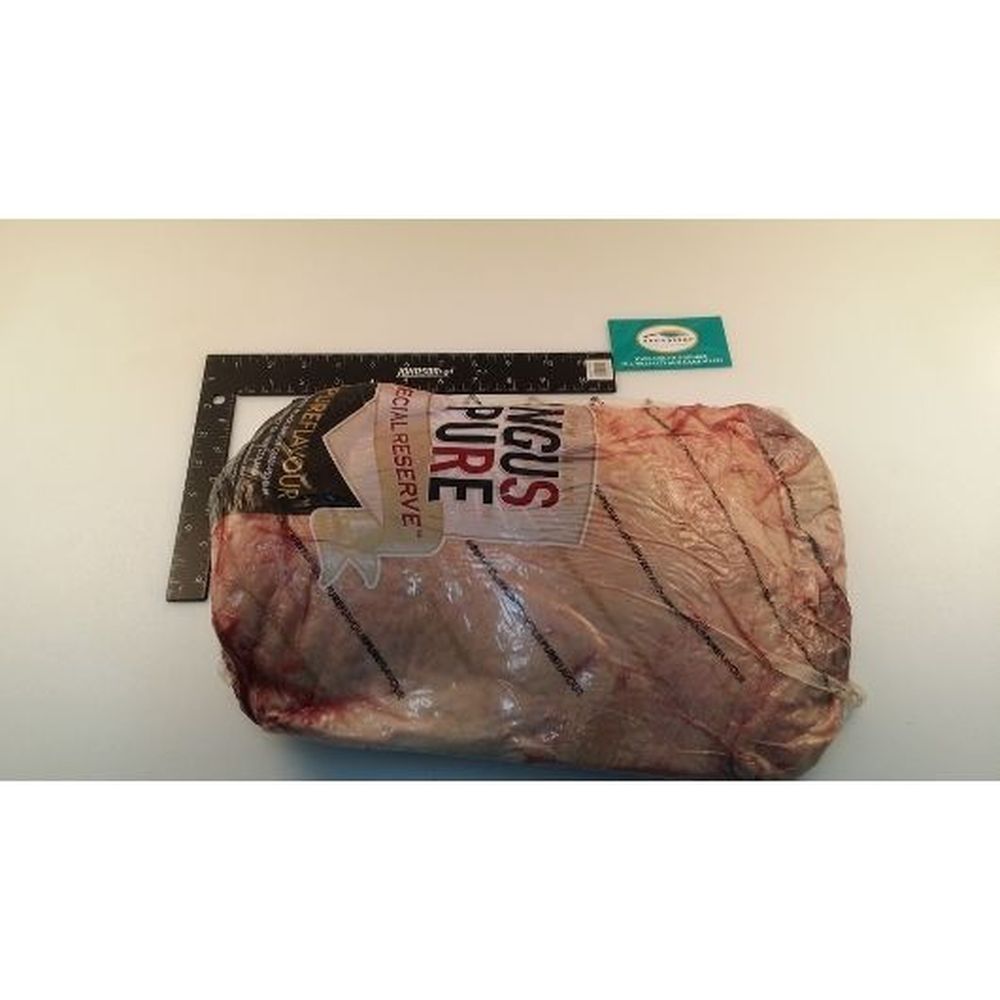 Angus Pure Raw Outside Flat Grass Fed Angus, 16 Pound - 3 per case