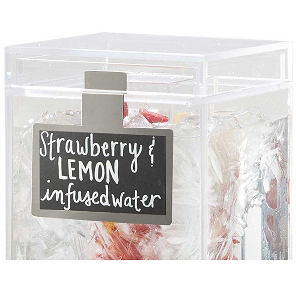 Cal Mil Write On Beverage Sign, 3 x 5 inch | FoodServiceDirect.com ...