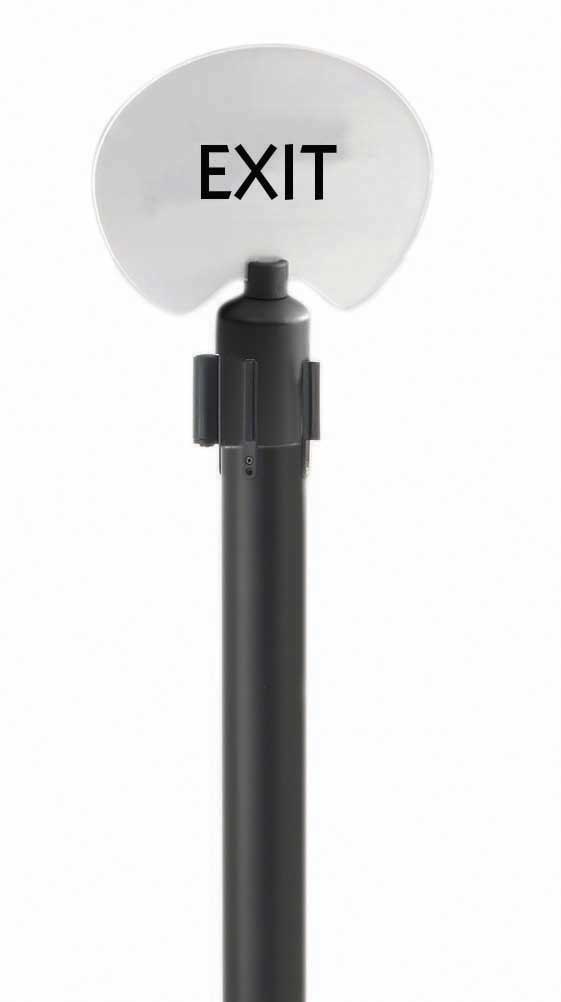 Aarco EXIT Frameless Oval Sign, 7 1/2 x 10 inch | FoodServiceDirect.com ...