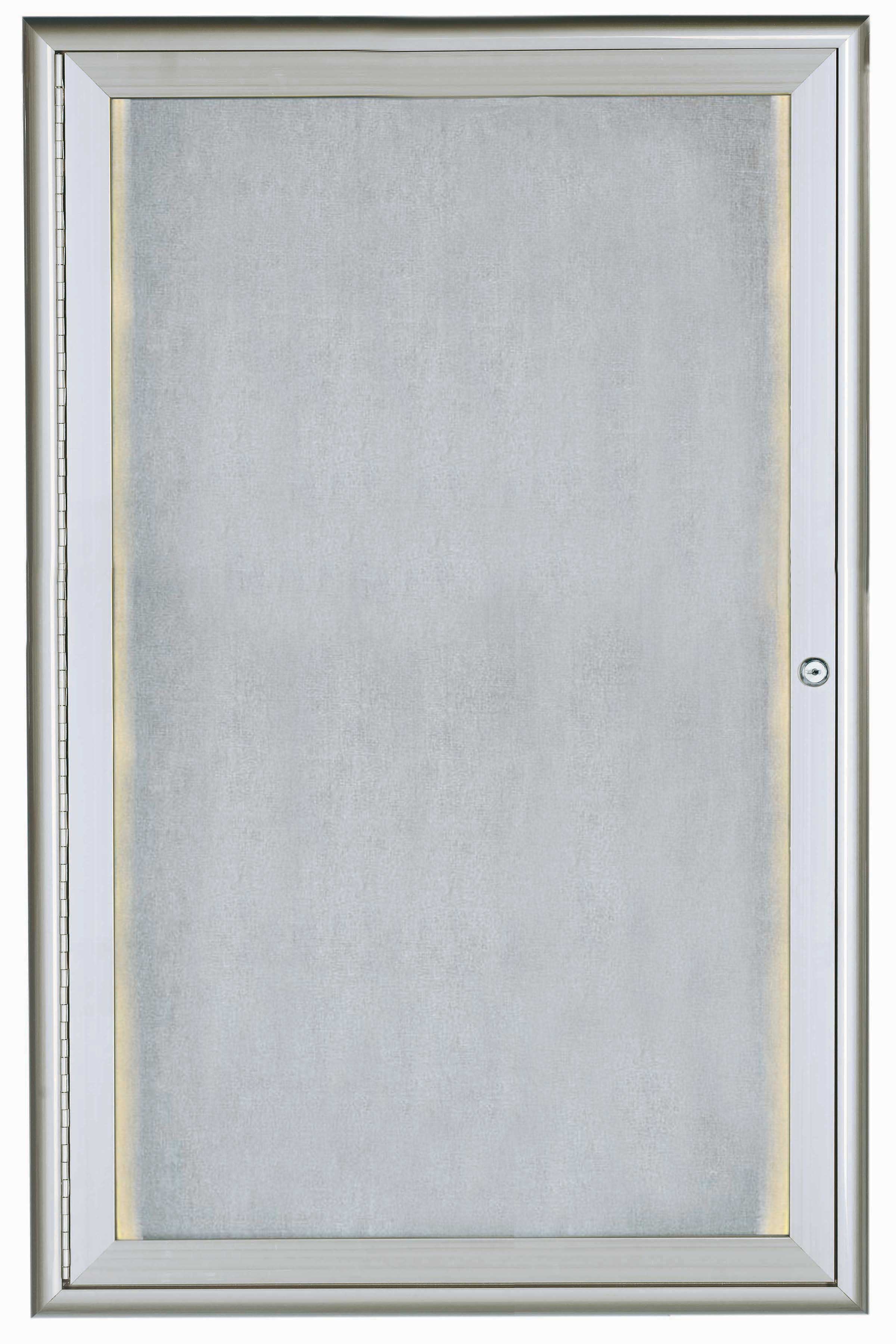 Aarco Indoor/Outdoor Waterfall Series Clear Satin Anodized Silver ...