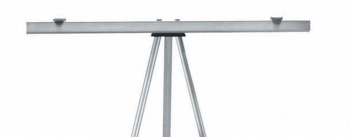 Aarco Spring Loaded T-Clamp Flipchart Holder | FoodServiceDirect.com ...