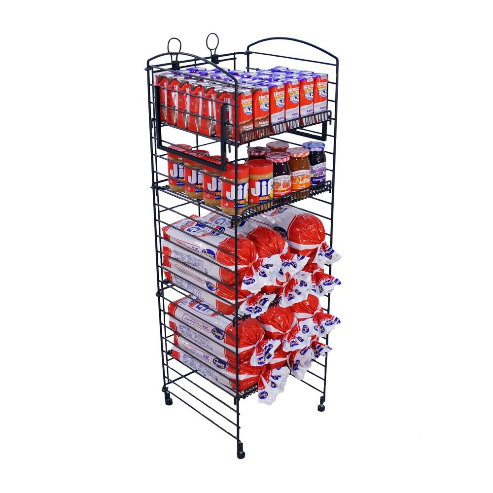 Mobile Merchandisers Radius Top 5-Shelf Fold-Up | FoodServiceDirect