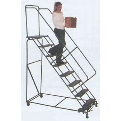 Ballymore 50 Degree Stairway Slope Walk Down Ladder - 8 Step, 24 x 78 inch.
