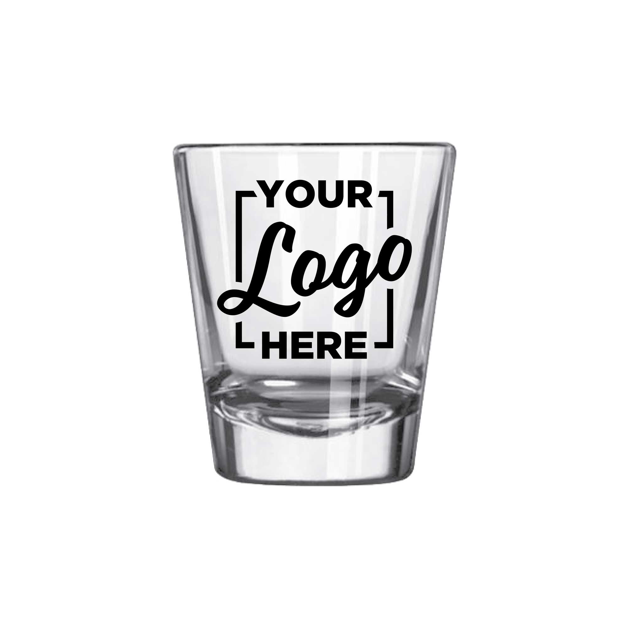 Libbey L5114 Shot Glass with 1 COLOR Custom Logo, 1.75 Ounce Capacity ...