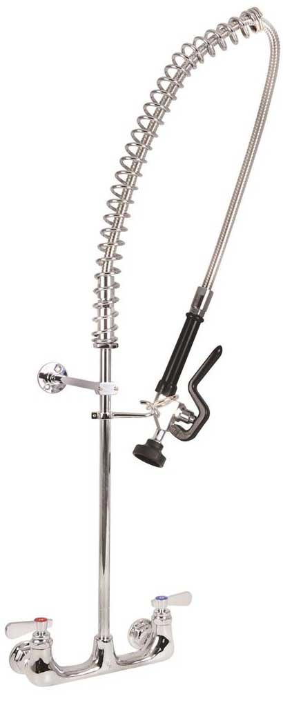 BK Resources Optiflow Heavy Duty Pre-Rinse Assembly with 8 inch OC ...