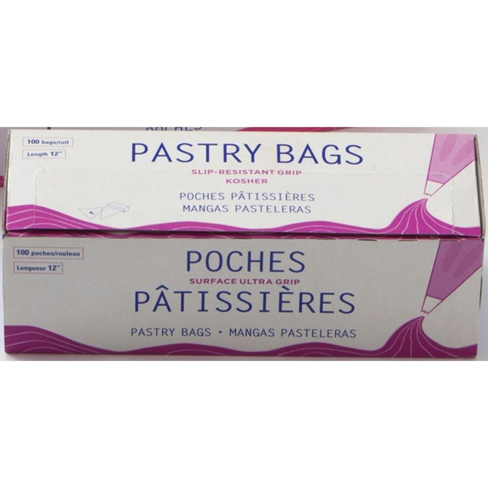 Polynova Nissen 75 Mic Clear High Density Polyethylene Hygienic Pastry ...
