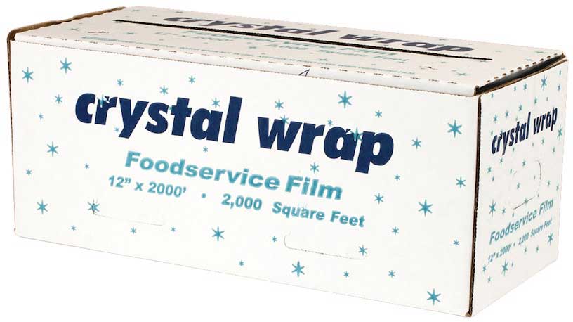 Anchor Packaging Crystal Wrap PVC Foodservice Film in Cutter Box, 12 ...