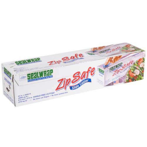 Berry Global Sealwrap Clear PVC 40 Gallon Heavy-Duty Film with ZipSafe ...