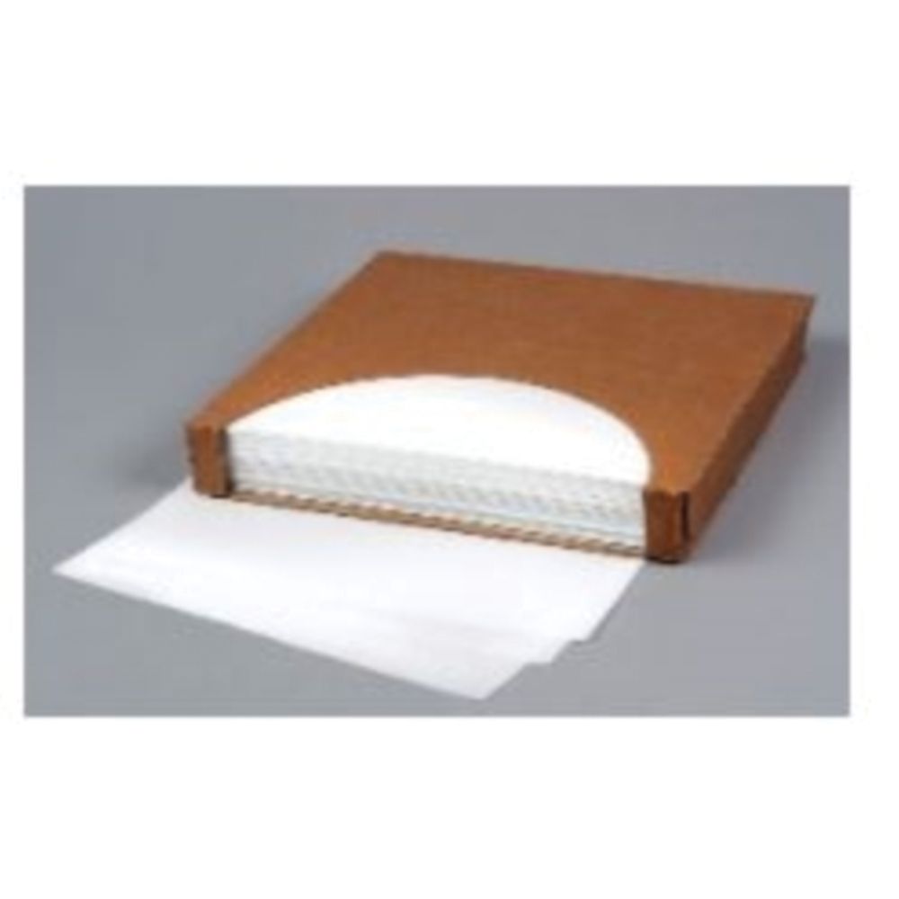 Han-D-Pak White Dry Waxed Plain Wrap, 14 x 14 inch -- 4000 per case