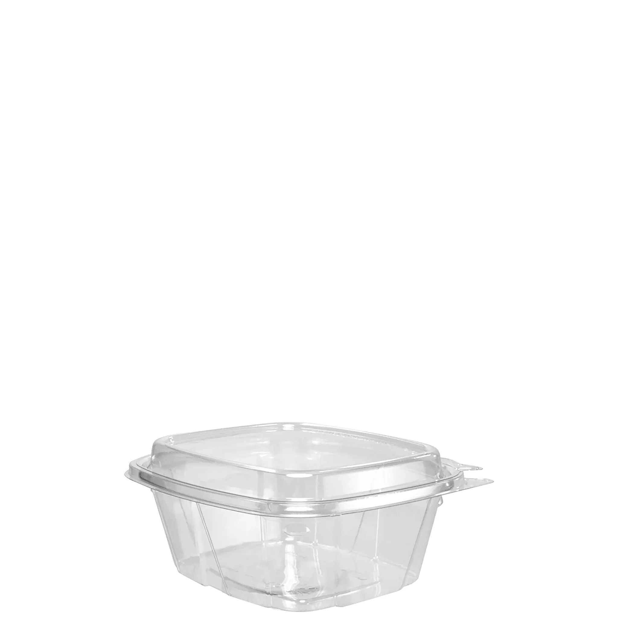 Dart Clear PET Plastic Tamper-Evident/Resistant Container with Dome Lid ...