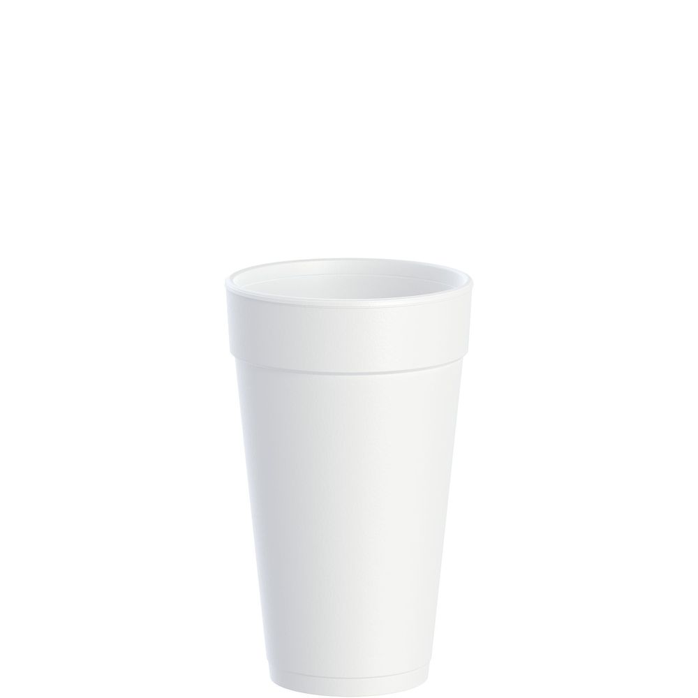 J Cup White EPS Foam Cup, 20 Ounce Capacity -- 500 per case ...