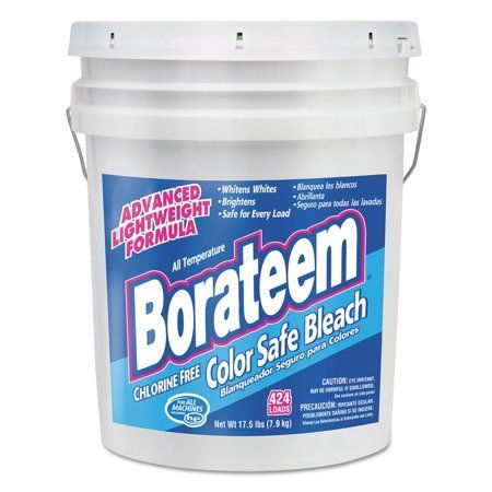 Dial Borateem Chlorine Free Bleach Powder, 17.5 Pound Pail