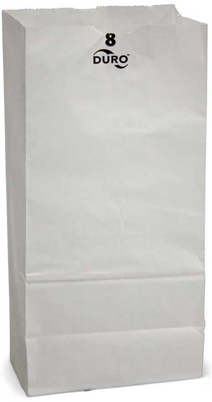 Duro Hilex Poly Kraft Self Opening Style Bag Case | FoodServiceDirect